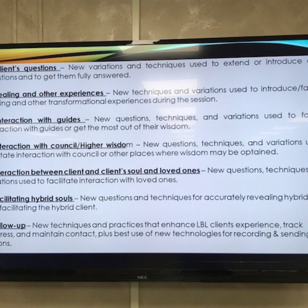 Art & Science of LBL - Michael Newton Institute